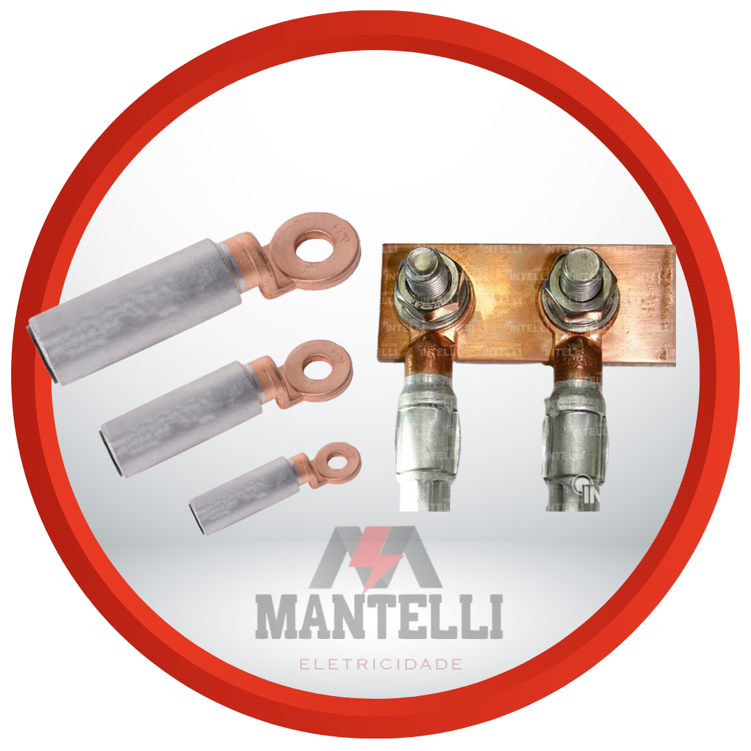 TERMINAL BIMETÁLICO A COMPRESSÃO ALUMÍNIO TBTA - Mantelli Eletricidade