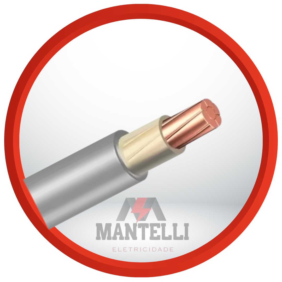 CABO DE COBRE COBERTO XLPE CINZA - Mantelli Eletricidade